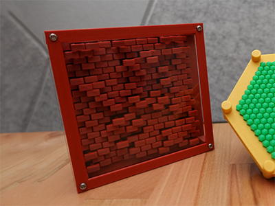 Pin Screen: Bricked Edition | 3D Printy